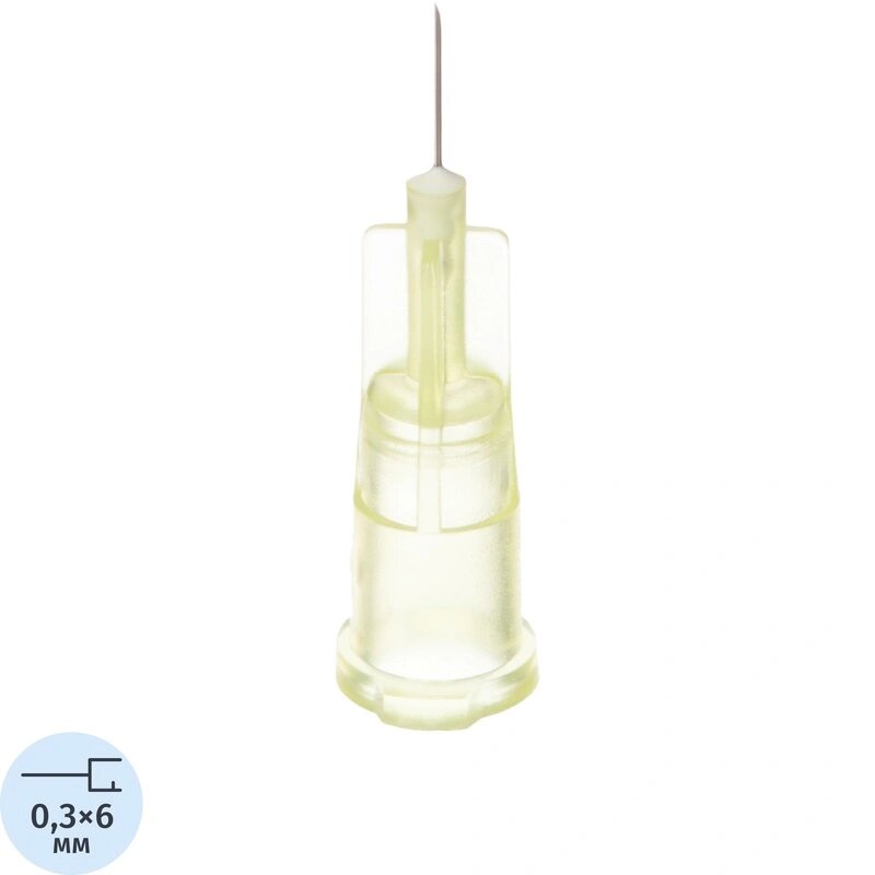 Игла инъекционная (для мезотерапии) 30G (0,3x6мм) Paramed 100 шт/уп