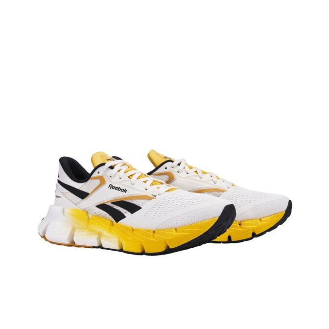 Кроссовки Reebok, размер EU 44 стопа (28.5CM), белый/желтый — фото 1