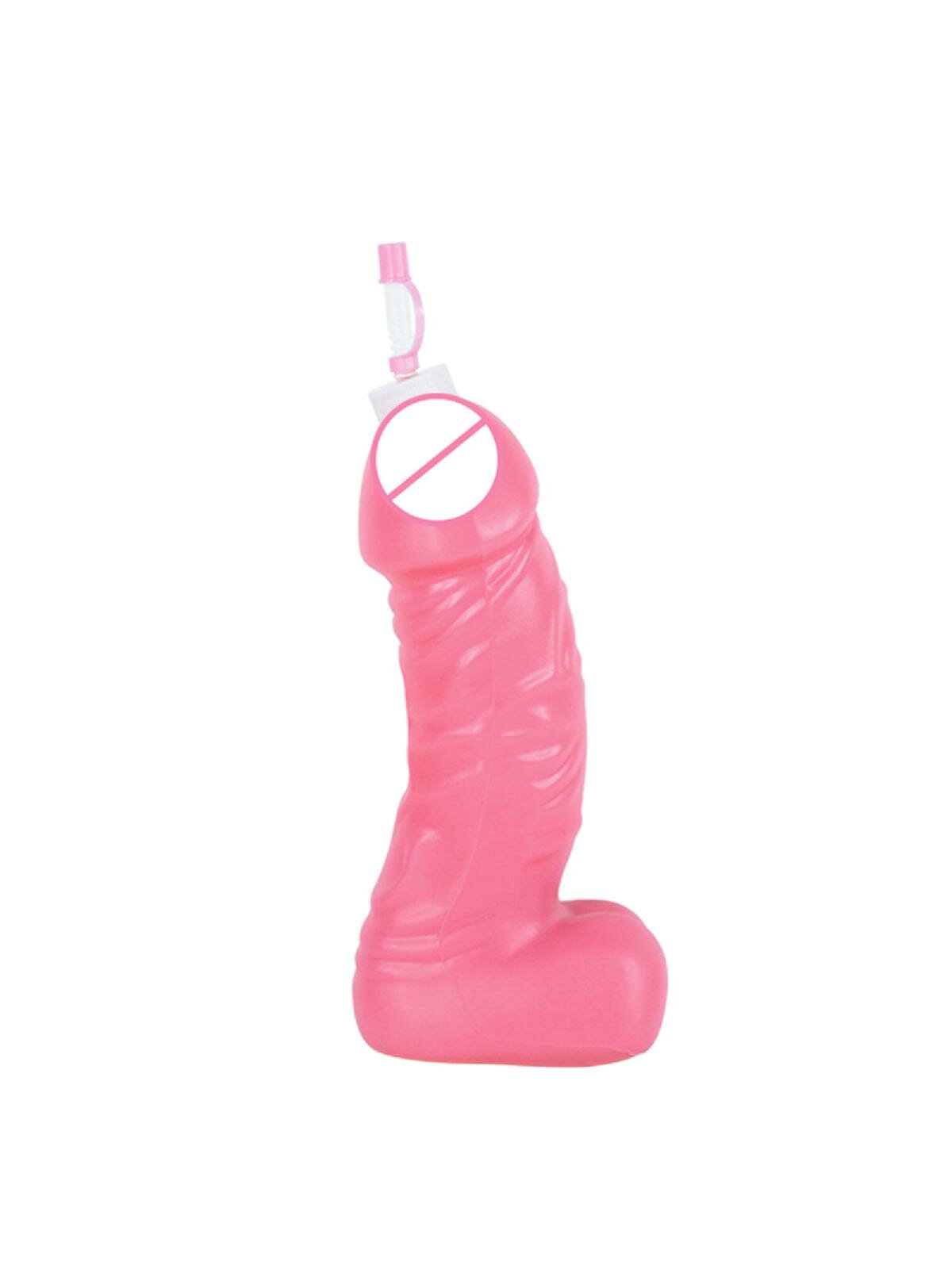 Украшение для девичника с большой бутылкой для пениса, реквизит для игры в свадебный душ, свадьба