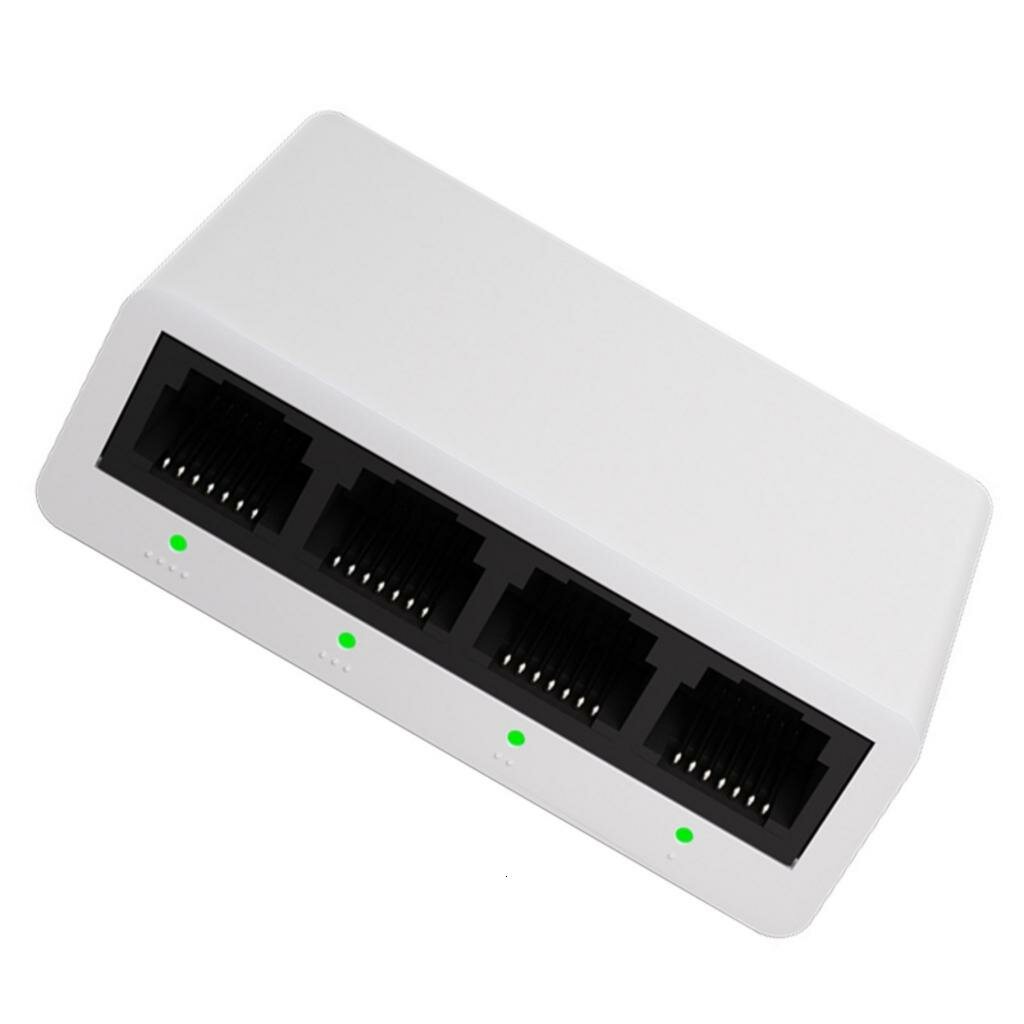 4-портовый Fast Ethernet коммутатор