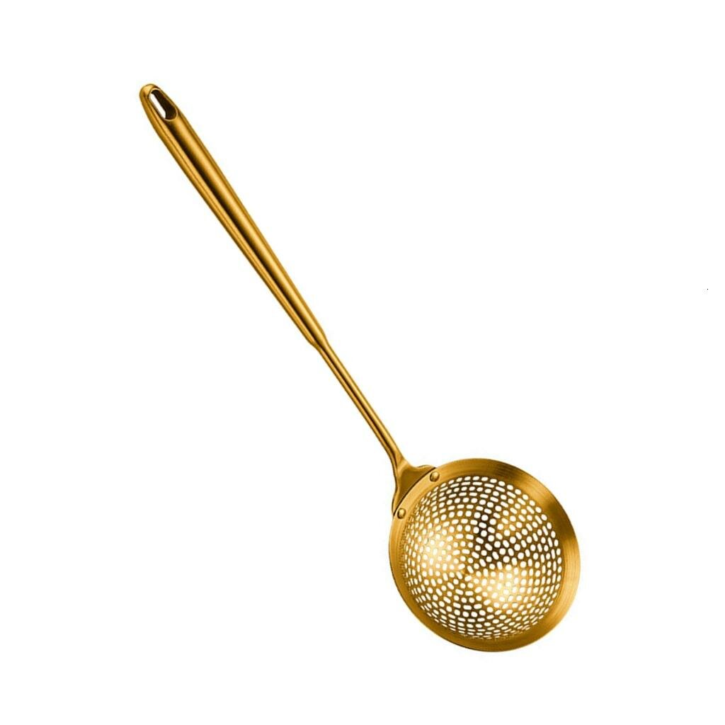 Прочный скиммер из нержавеющей стали, Золото