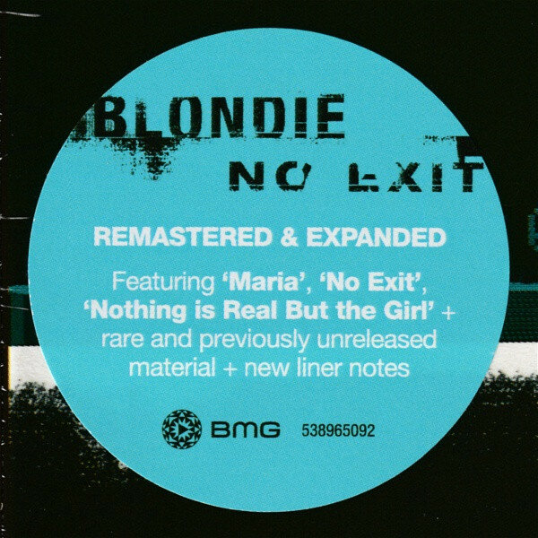 Компакт-диск Blondie - No Exit (Expanded & Remastered) (1 CD) — фото 1