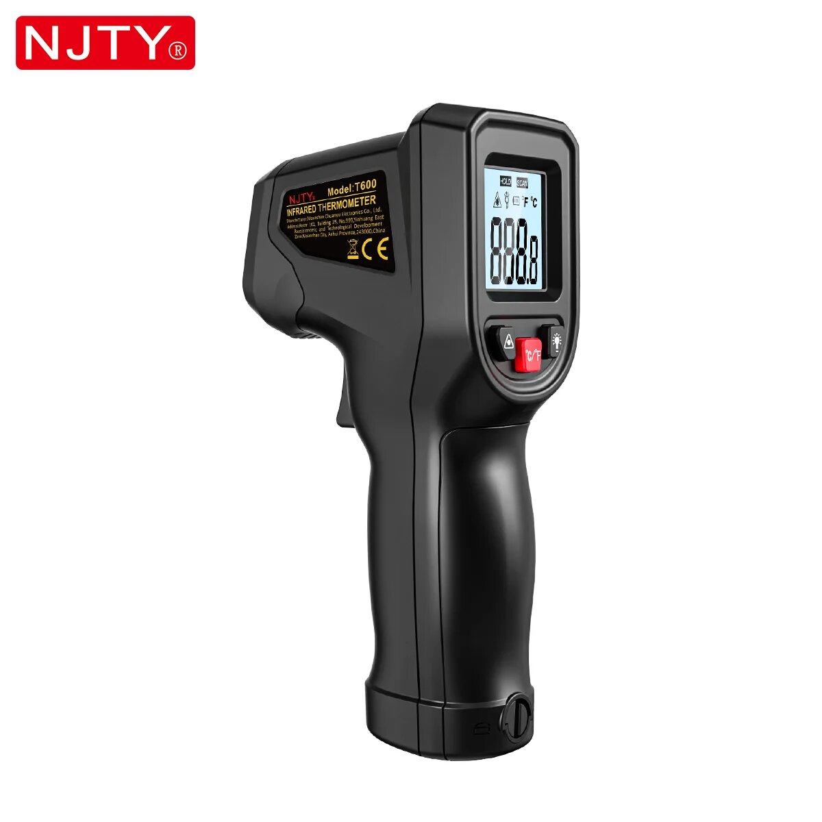 NJTY T600 Профессиональный Лазерный Термометр