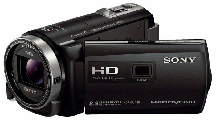 Sony HDR-PJ420E Компактная цифровая видеокамера с проектором