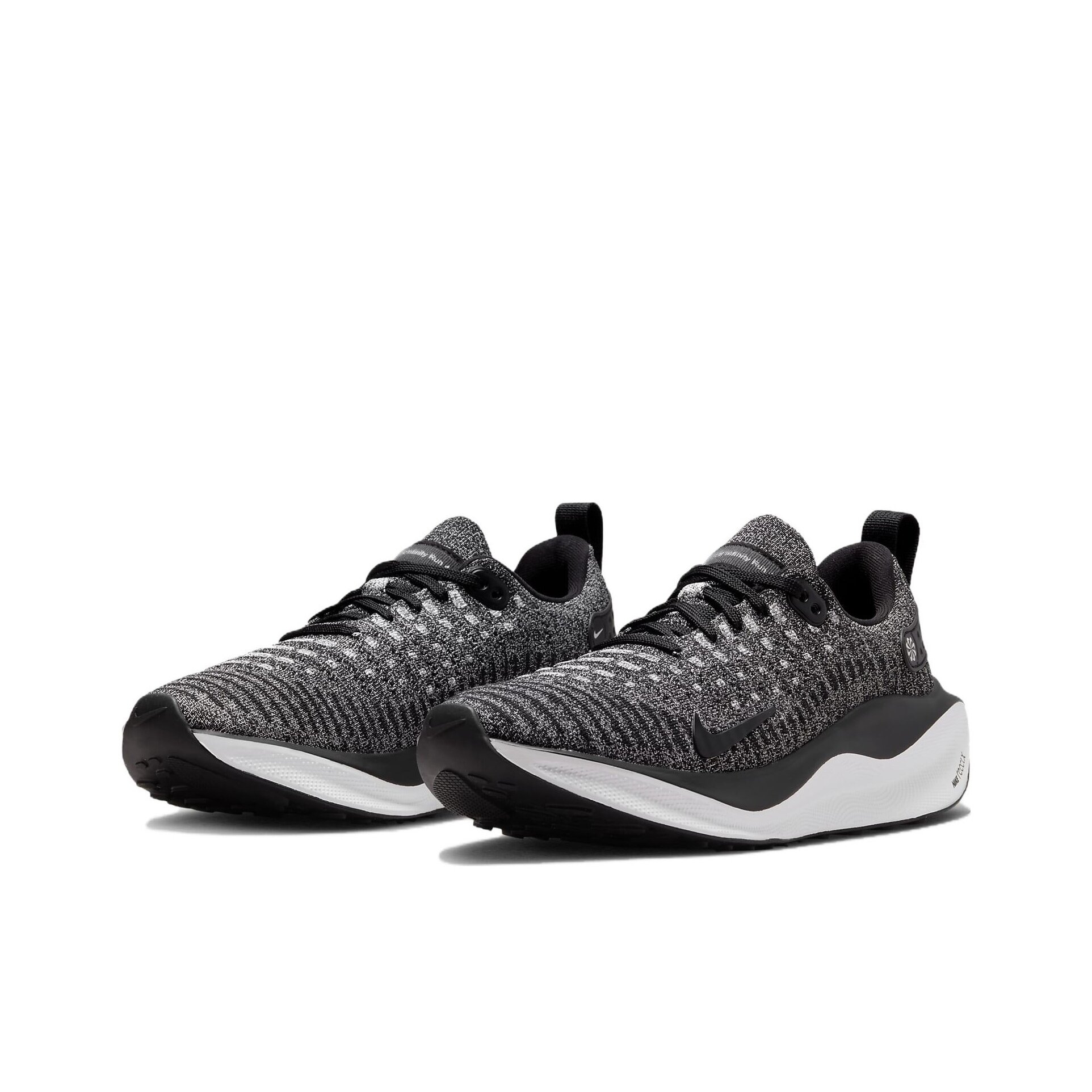 Кроссовки NIKE React Infinity Run Flyknit 4, размер EU 36.5 стопа (23CM), черно-белый — фото 1