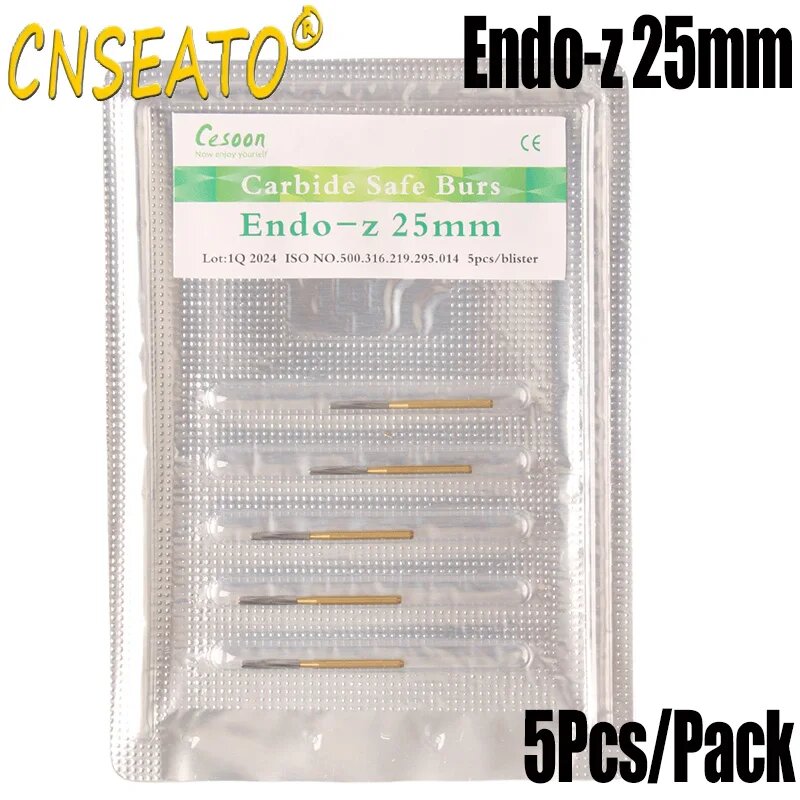 5 шт. карбидные боры Endo Z FG Zekrya Endo Z 25mm