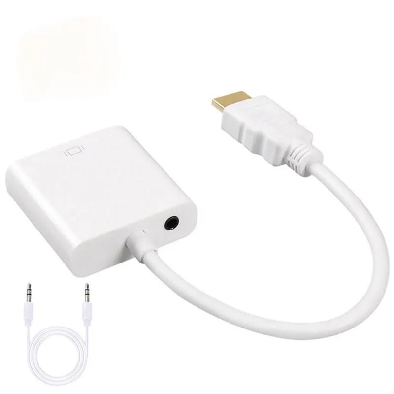 Видеокабель, 0.24 м, белый