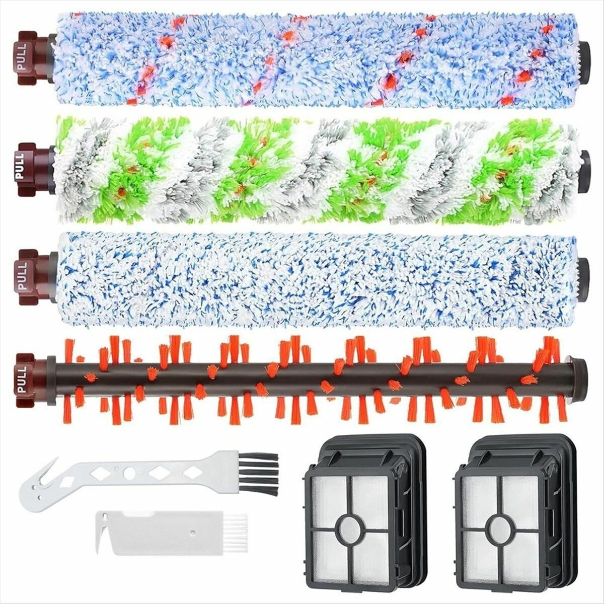 Запасные части для щеток и фильтр для Bissell Crosswave 2328 1785