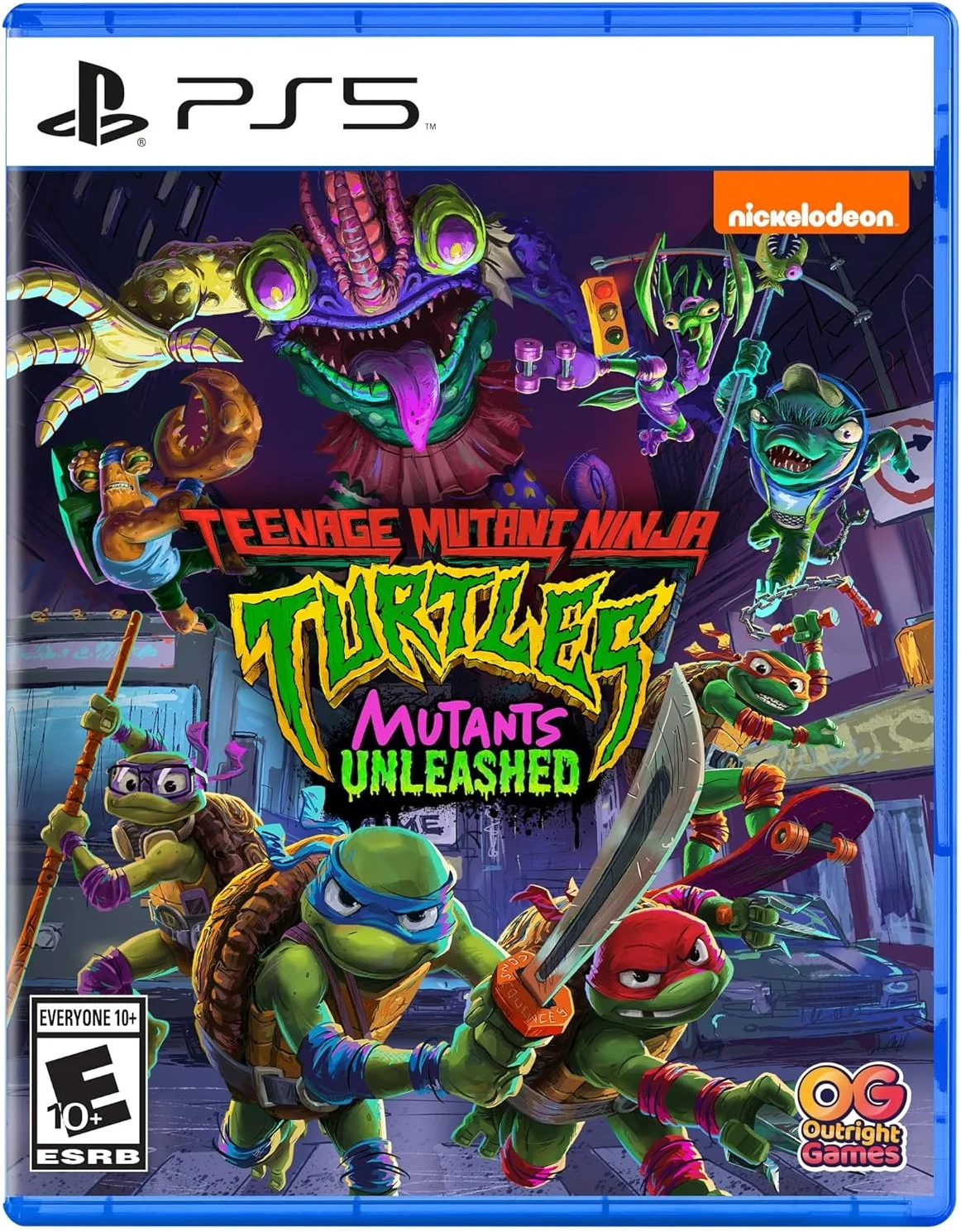 Игра Teenage Mutant Ninja Turtles: Mutants Unleashed (PS5) Английский язык
