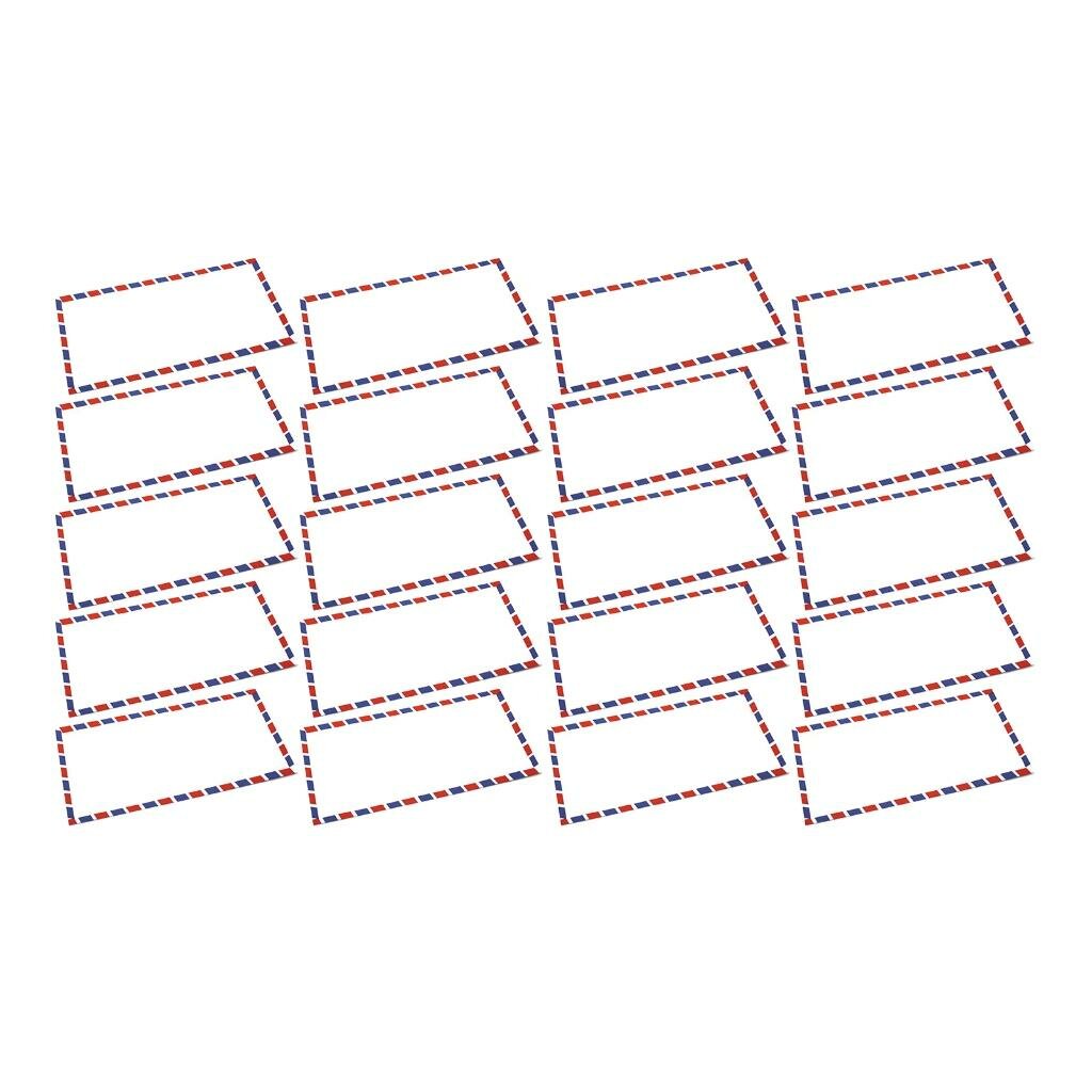 Конверты для воздушной почты, 5/15/20 шт, 20