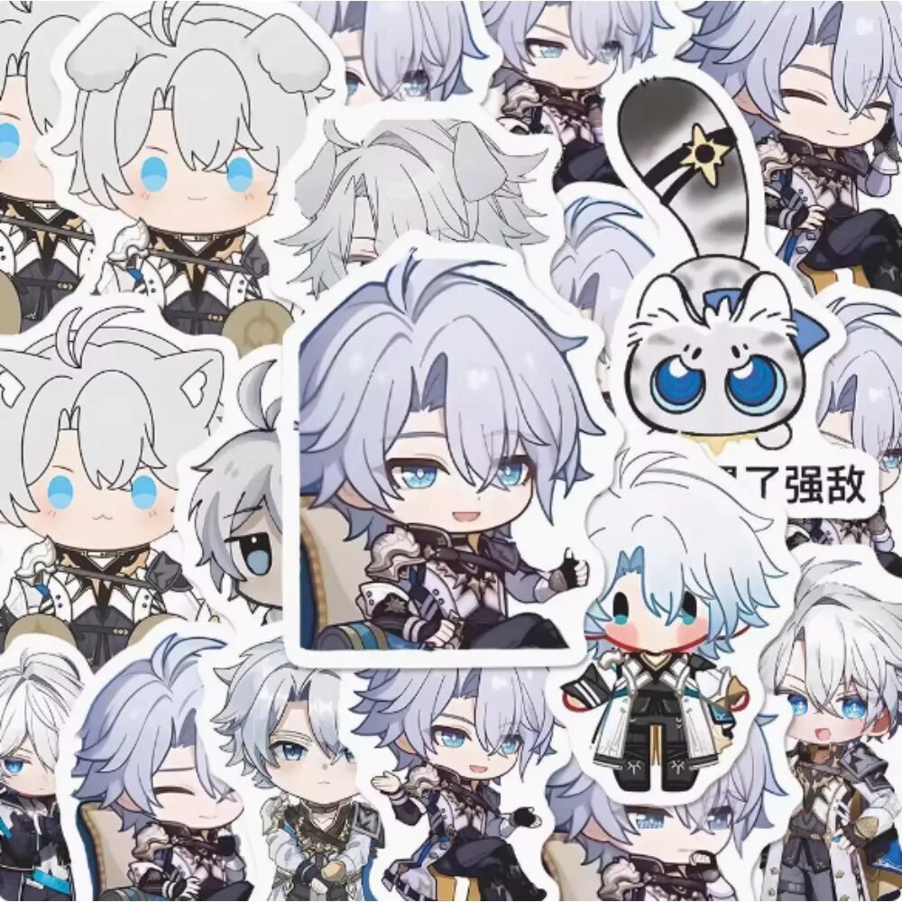 Наклейки Honkai: Star Rail Phainon, 72pcs