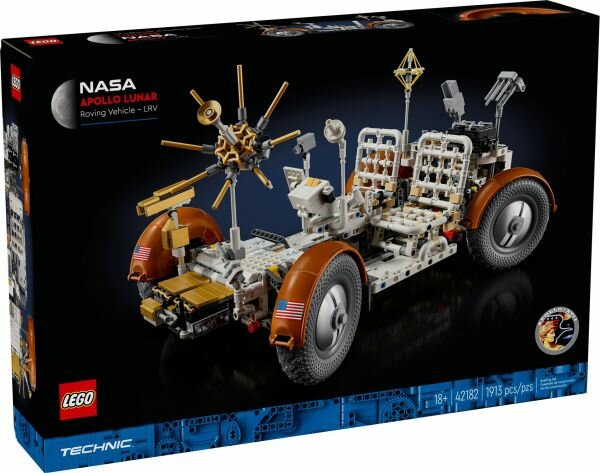 Lego 42182 Technic Лунный вездеход наса "Аполлон" LRV