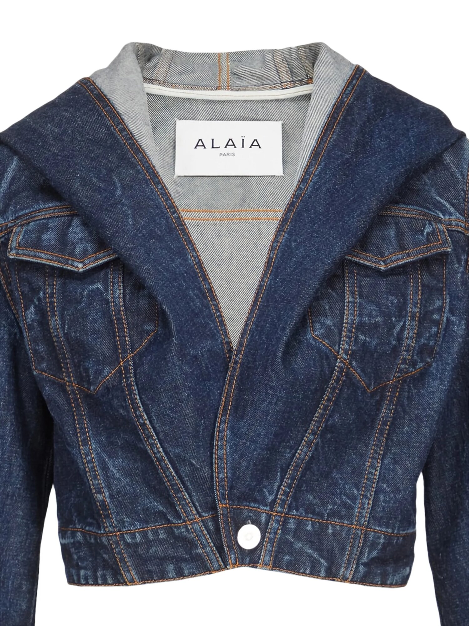 Куртка Alaia, размер 36, blue — фото 1