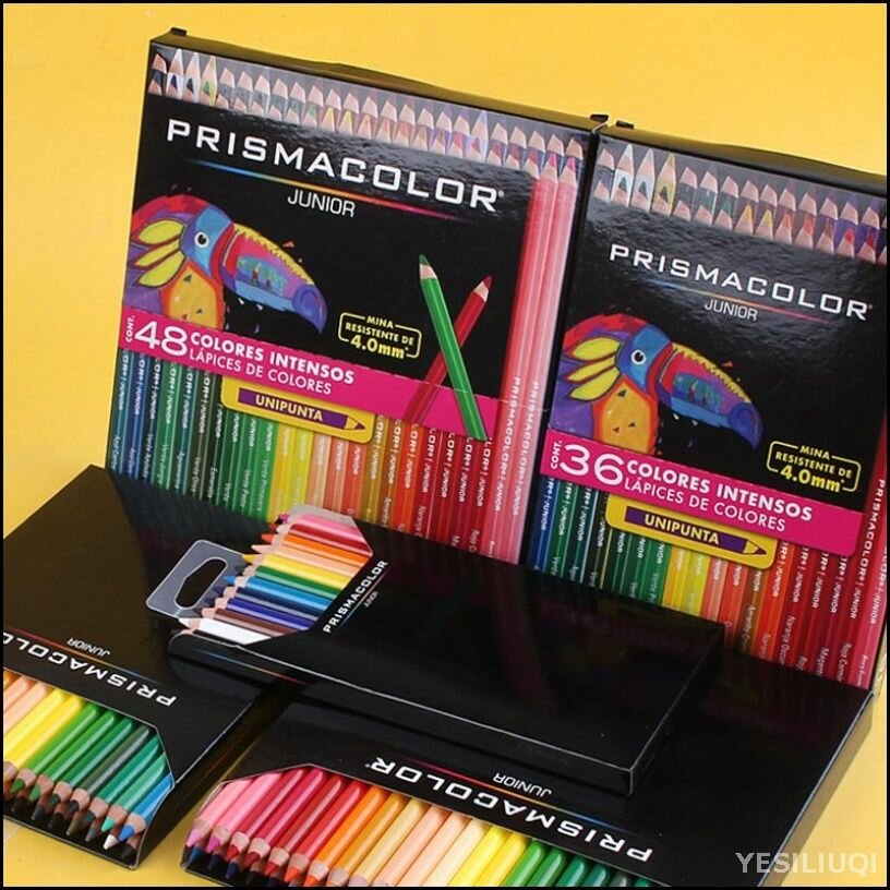 Prismacolor 12/24/36/48 Набор карандашей для рисования маслом Эскиз Школьные принадлежности для рисования