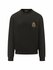 Толстовка DOLCE & GABBANA Logo-applique round-neck sweatshirt, размер 54, , черн...