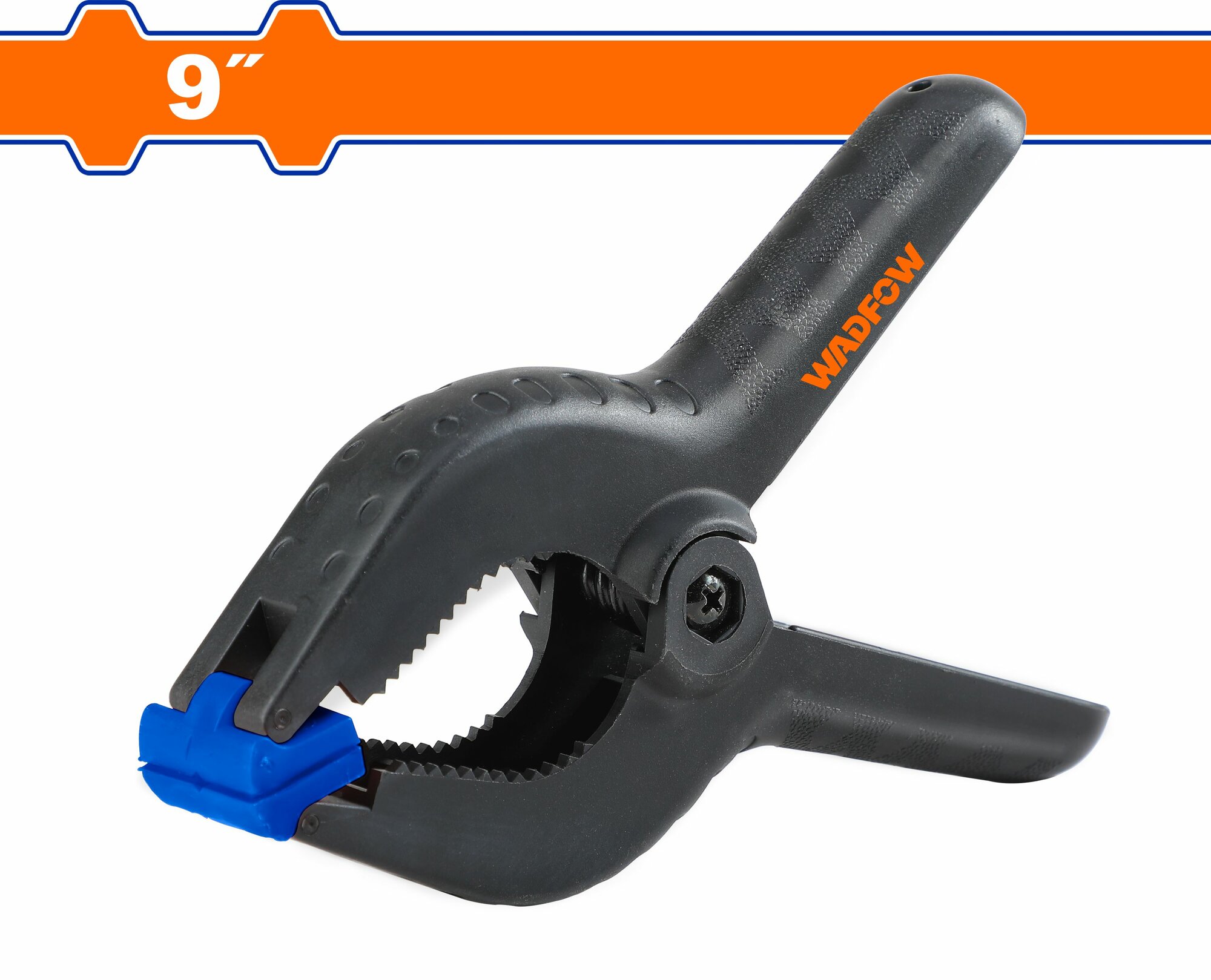 Струбцина быстрозажимная "WADFOW" пружинная "прищепка" 225мм