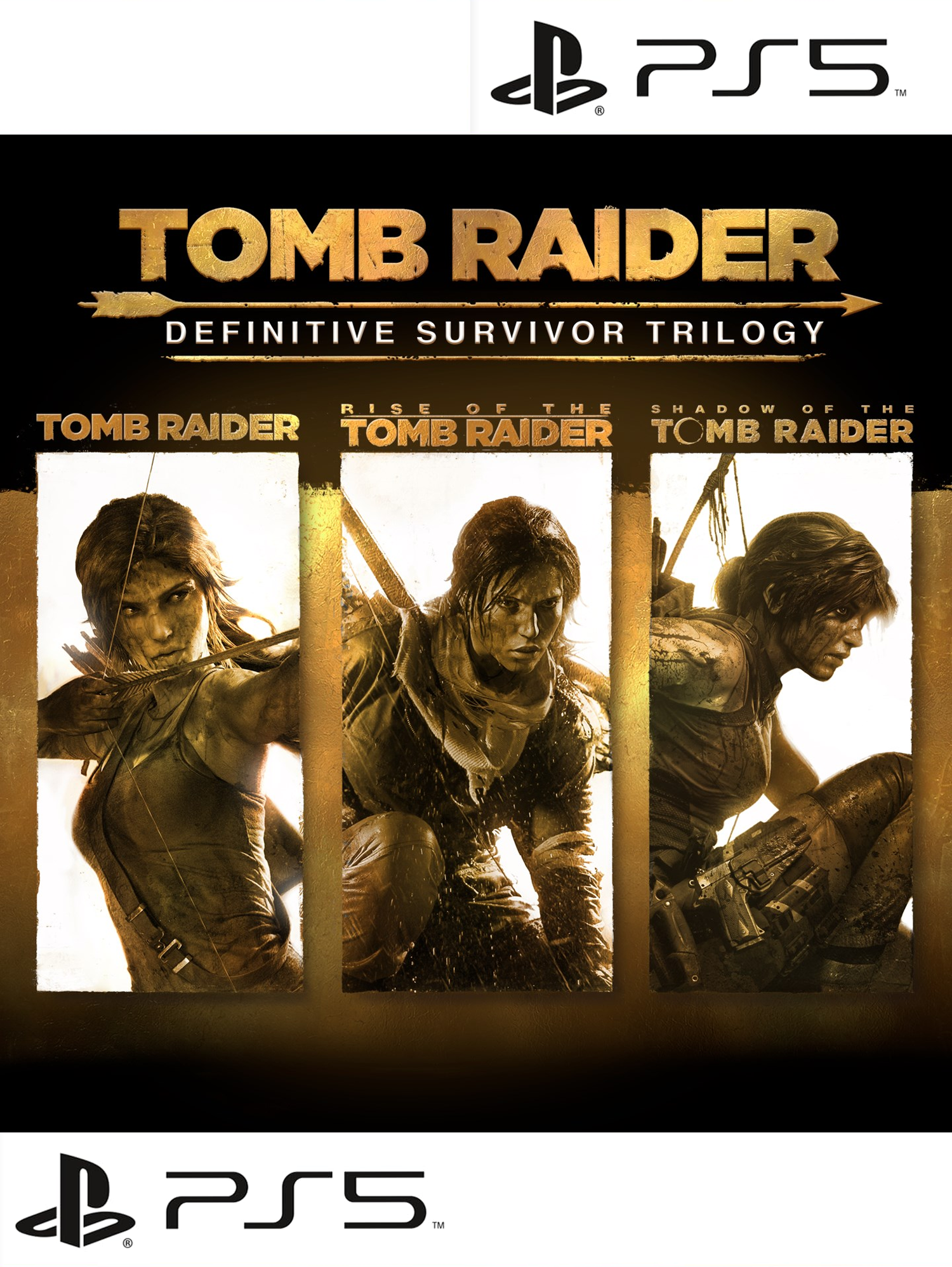 Игра Tomb Raider: Definitive Survivor Trilogy , цифровая версия, PlayStation 5, Русская озвучка