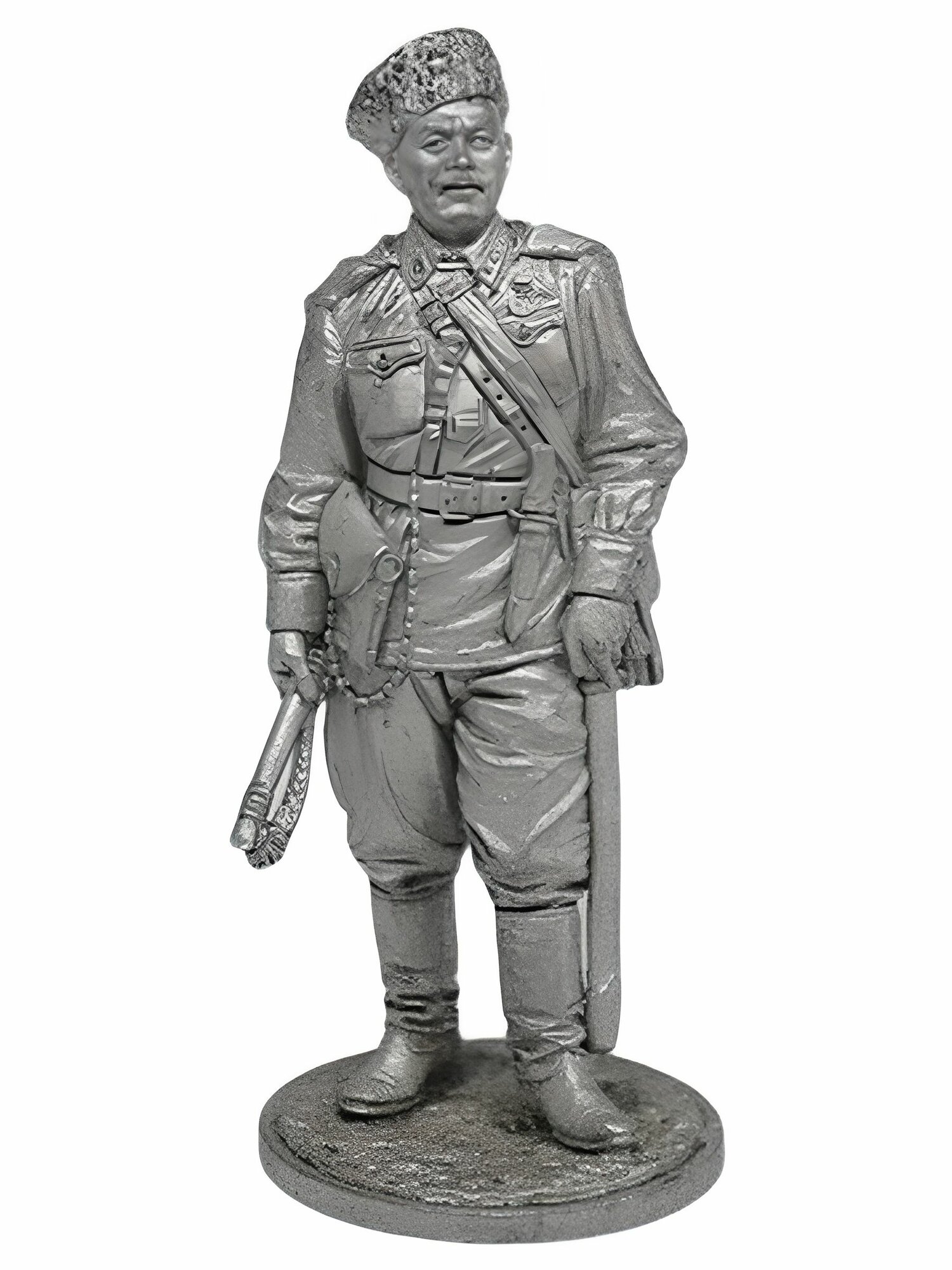 Фигурка коллекционная статуэтка Оловянный солдатик Старшина донских казачьих кав. частей РККА. 1943-43 гг. СССР