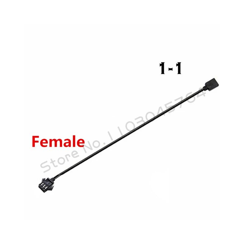 RGB Кабель-переходник JST SM 5V 3Pin A-RGB, 1-1 Female