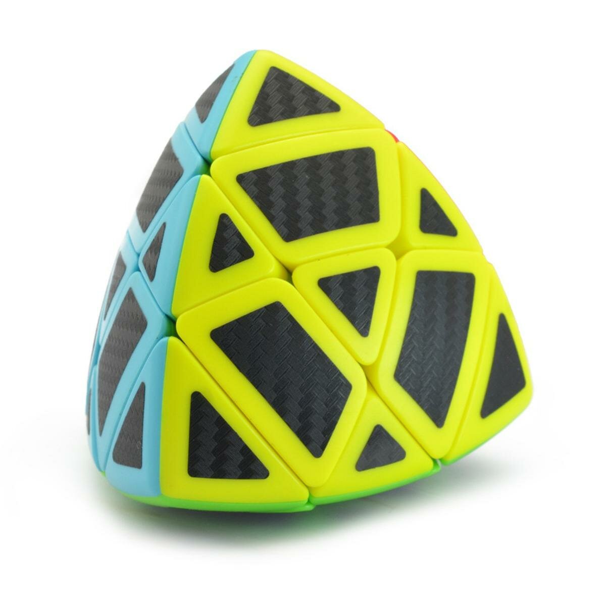 Кубик Mastermorphix с рисовыми клецками и наклейкой из углеродного волокна 3x3 Magic Cube Puzzle