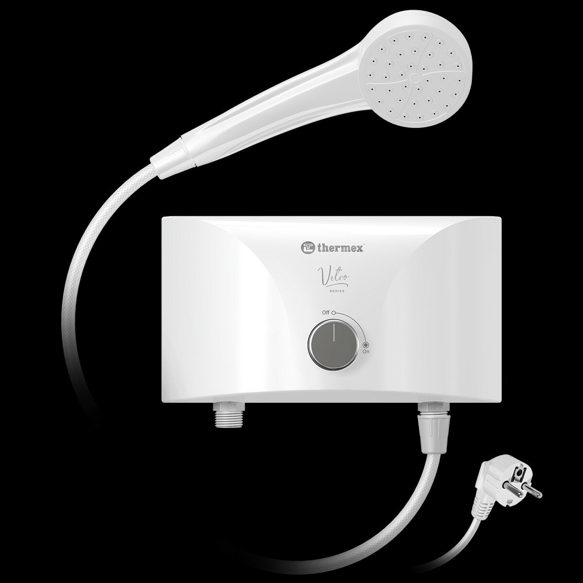 Водонагреватель проточный 3500ВТ (ДУШ) МЕХ УПР термекс