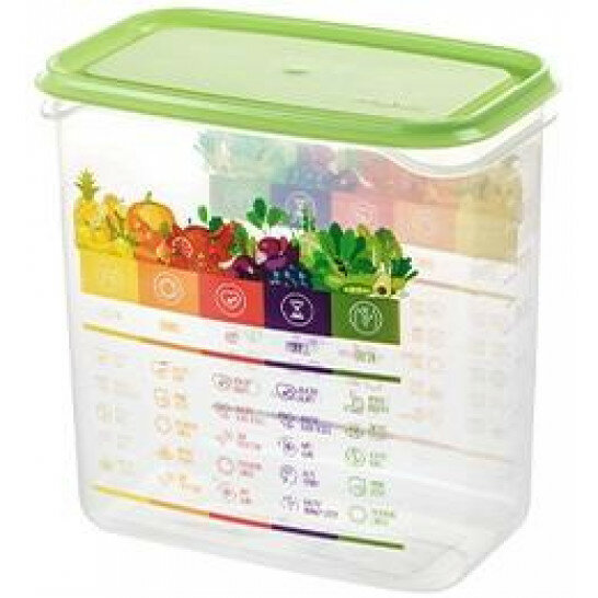 Контейнер 0.5Л VITALINE салатный 160*101*77 BEROSSI