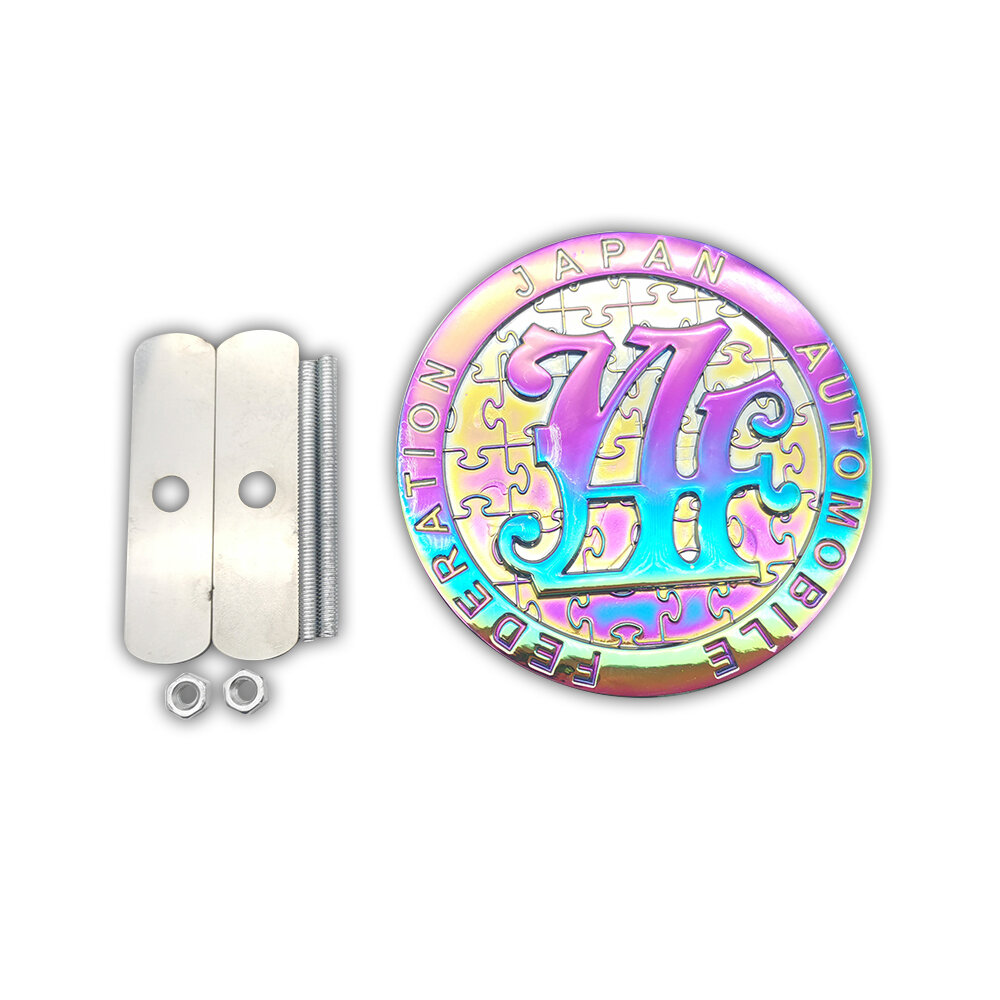 Универсальный значок JDM на решетке радиатора эмблема JAF (Японской