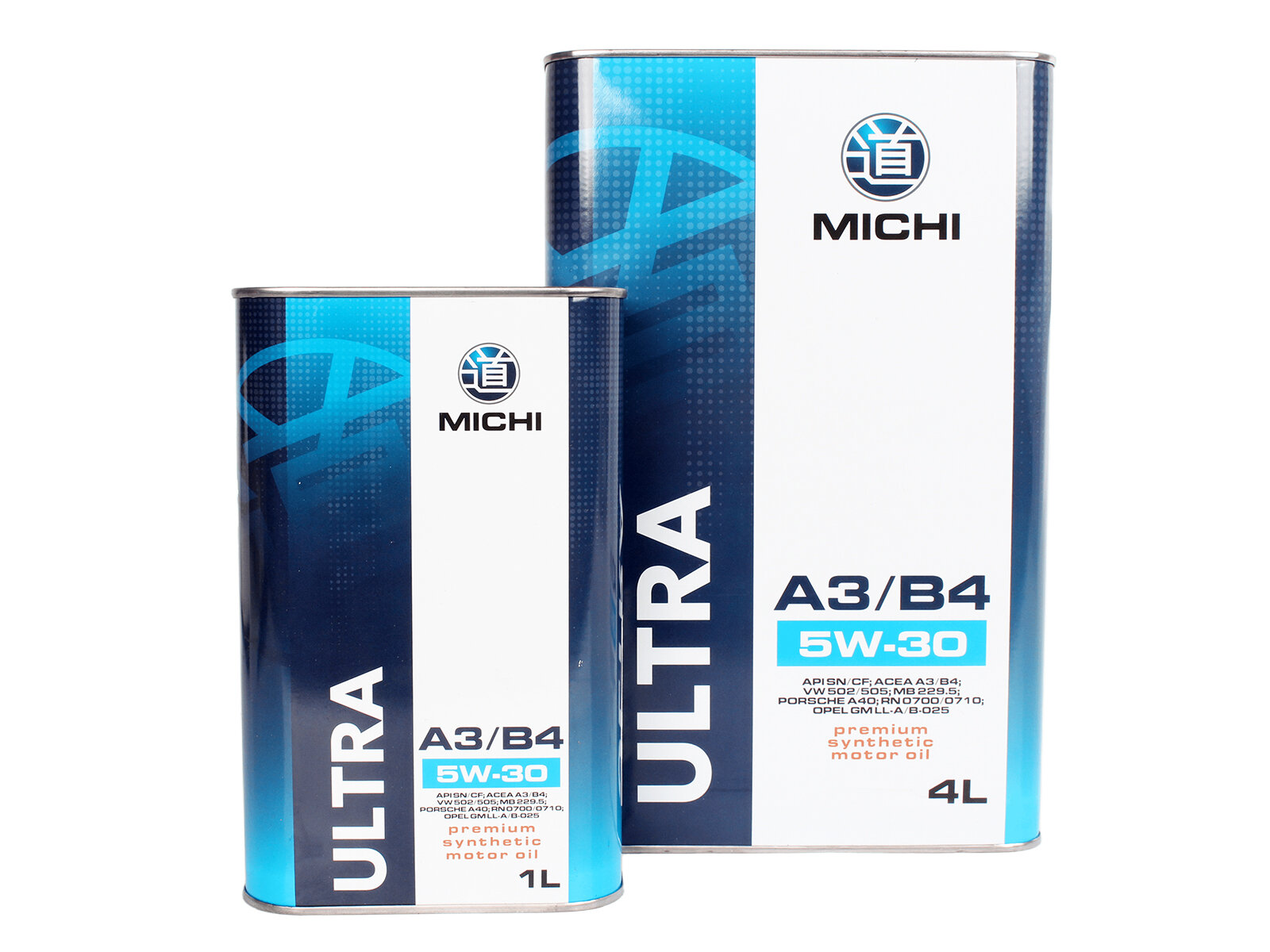 Масло моторное OPTIMAL 5W30 A3/B4 4л+1л MICHI