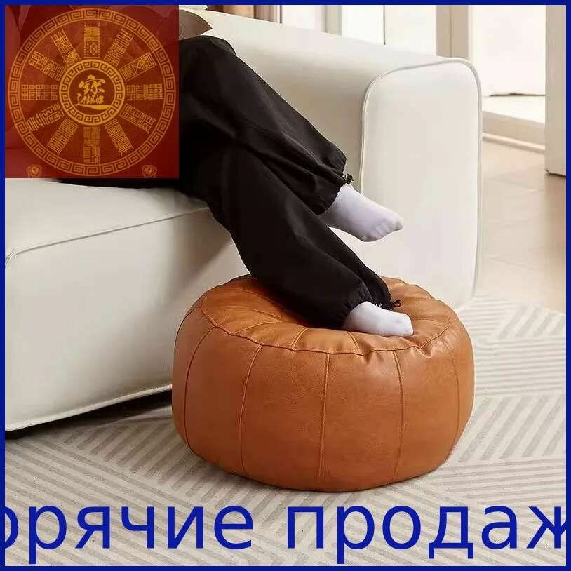 Пуф-органайзер для хранения с самонаполнением, многофункциональный пуф-сундук, 1