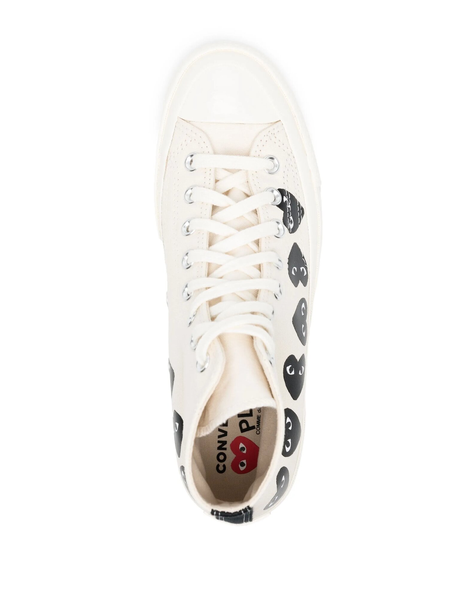 Кроссовки Comme des Garcons PLAY x Comme des Garcons PLAY Chuck 70, размер 12 US, коричневый — фото 1