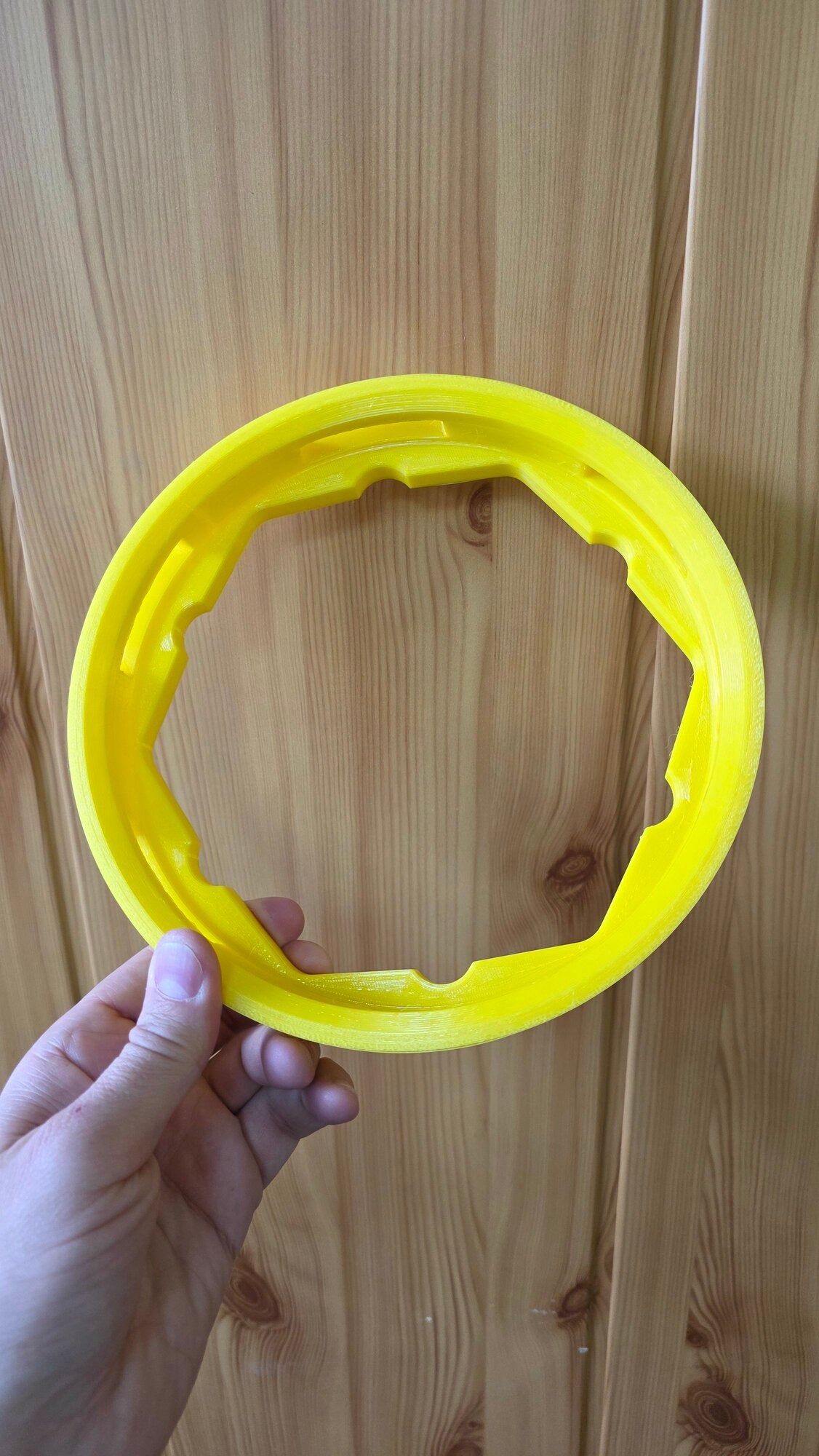 Слайдер цепи для эндуро мотоцикла Желтый- 1шт. (бублик на ступицу КТМ)