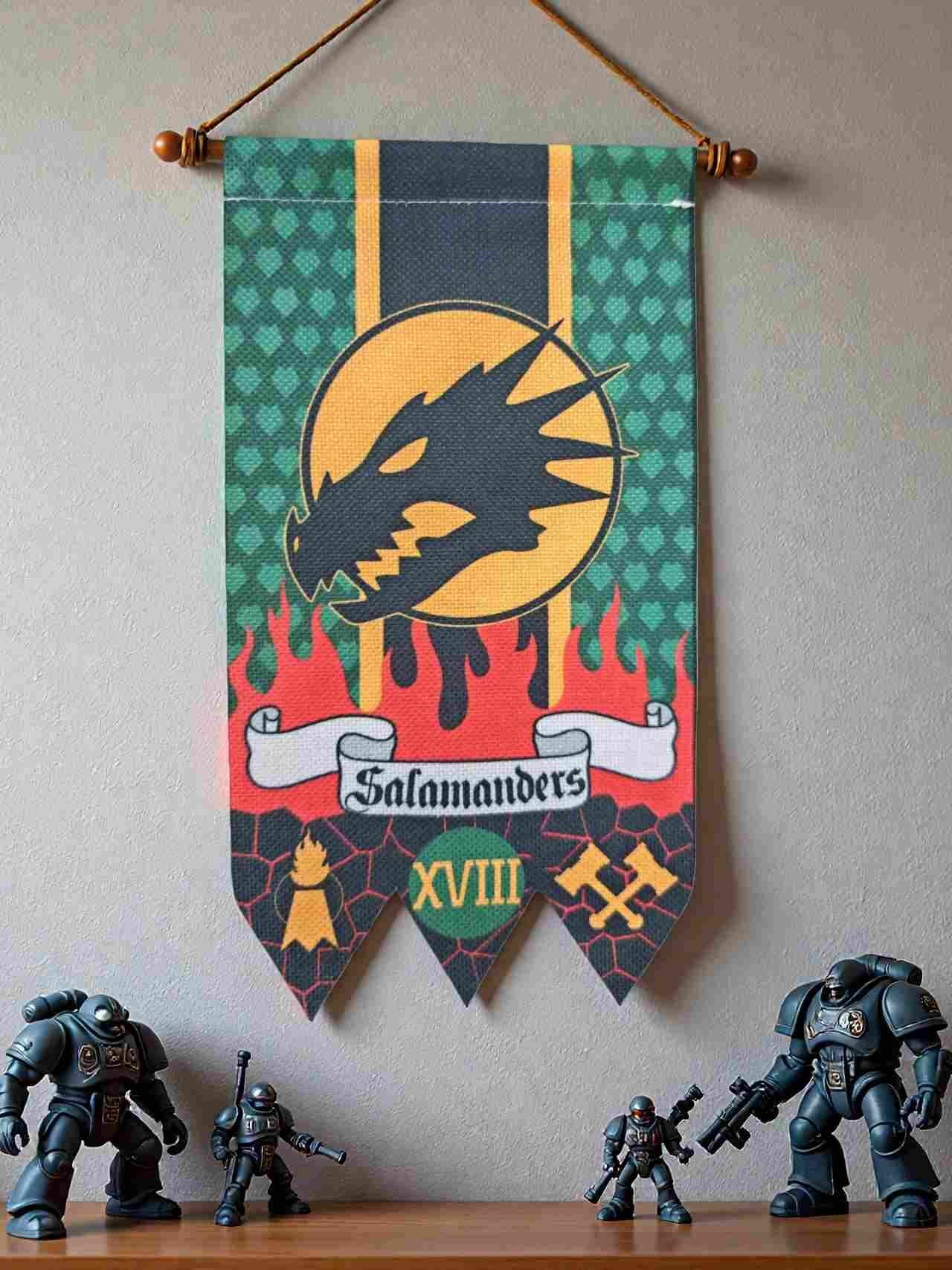 Боевой штандарт легиона 40K 30*16cm /11.8*6.3 inch