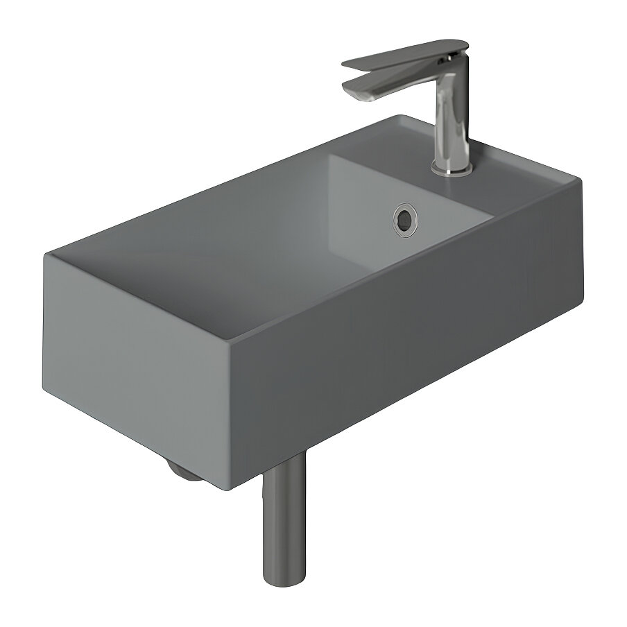 Раковина Simas Agile 50х27 AG50 cemento matt*1