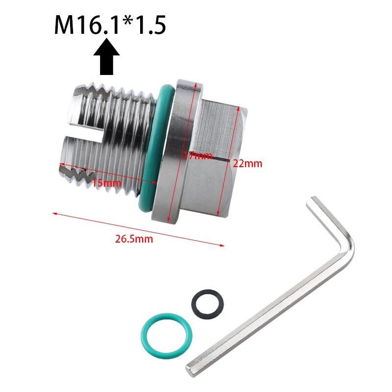 Пробка слива масла M16.1x1.5 с уплотнительным кольцом