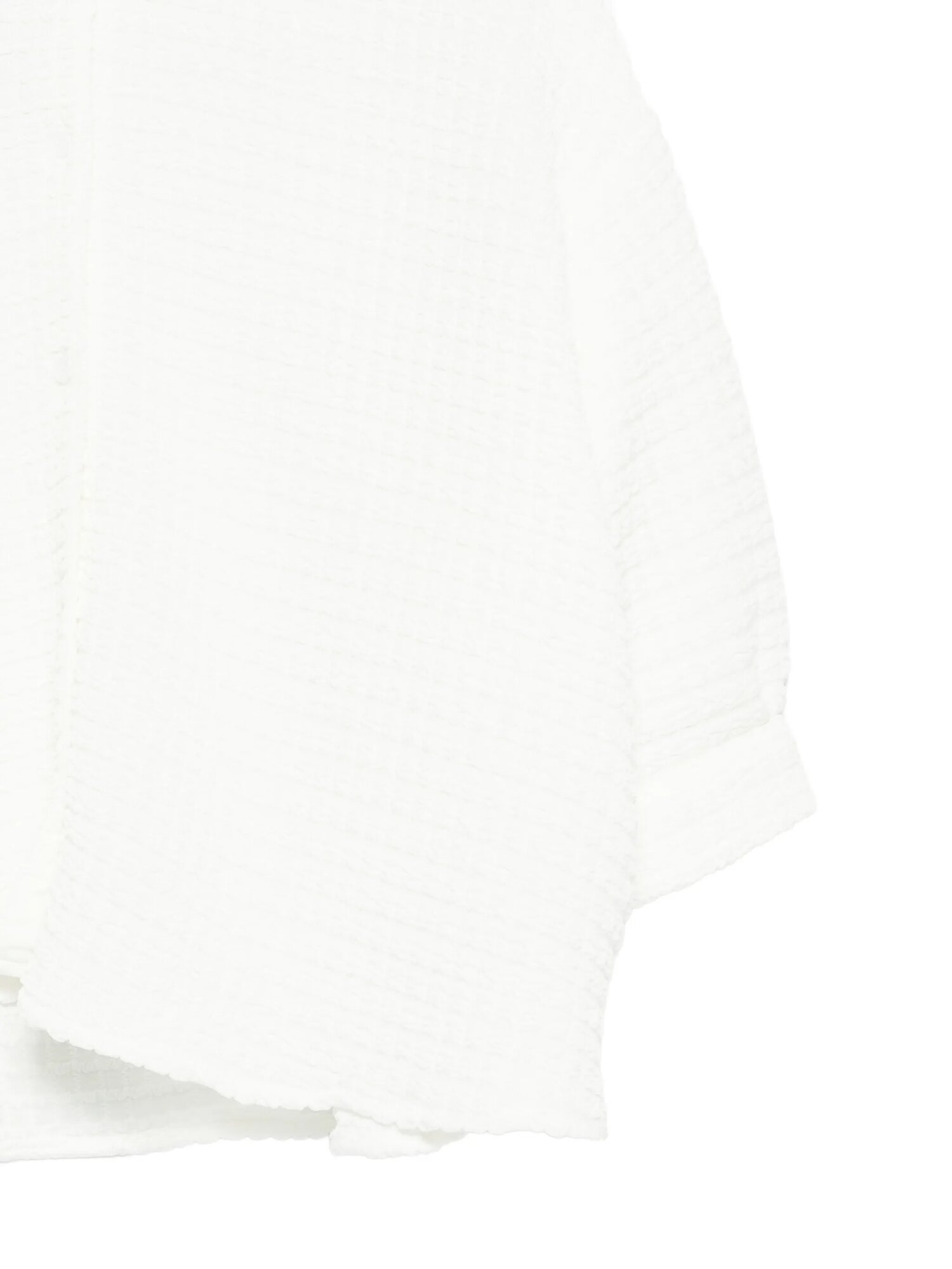 Рубашка DOUUOD Kids Button-up shirt, размер 12 лет, бежевый/белый — фото 1
