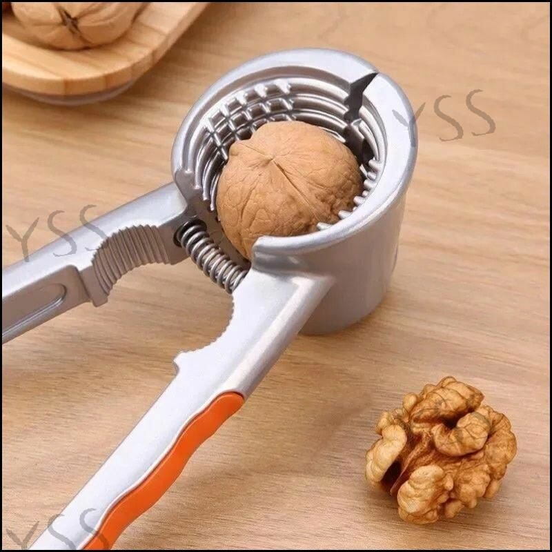 Орехокол универсальный, 1шт, оранжевый и серебристый