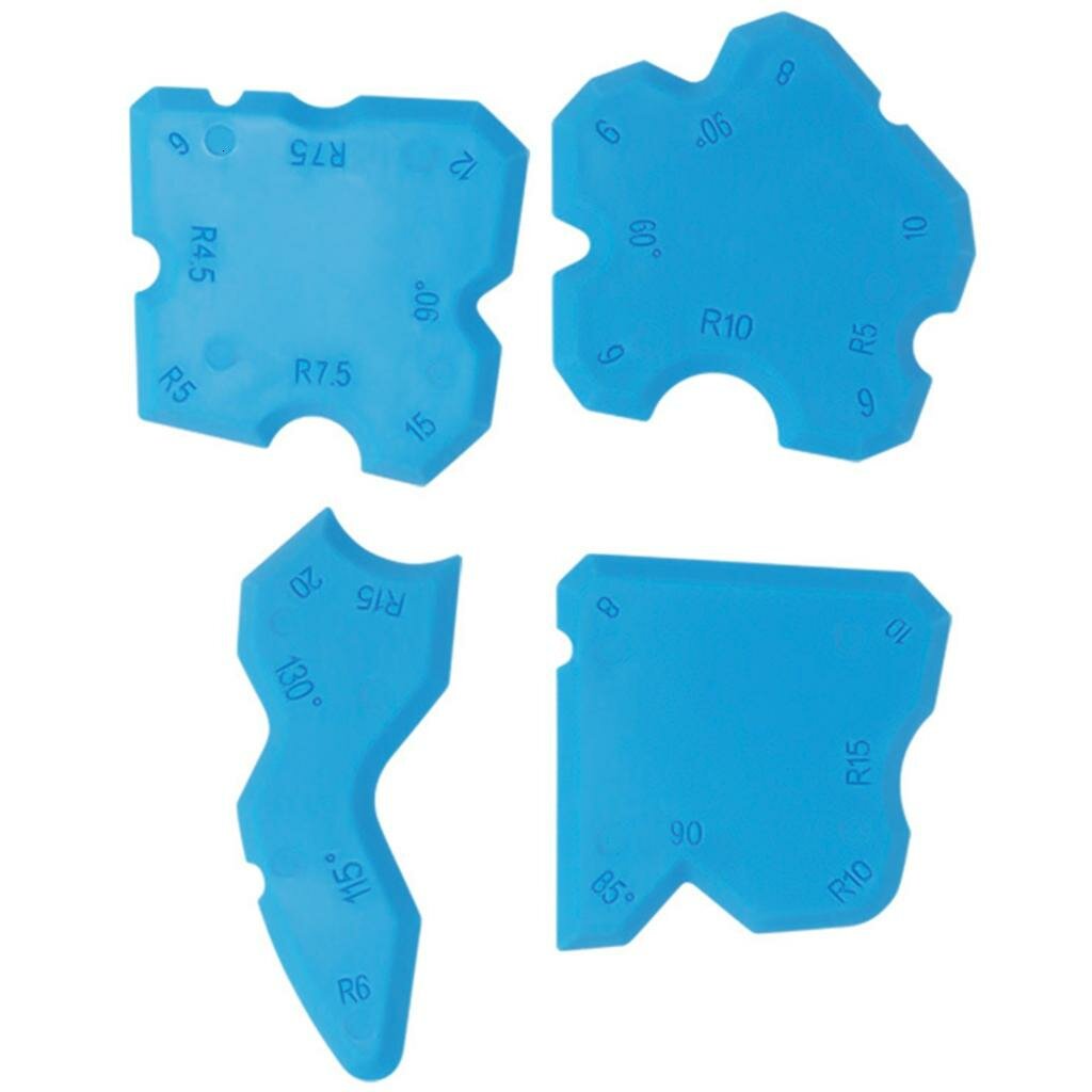 Силиконовый инструмент для герметизации, небесно - голубой ракель