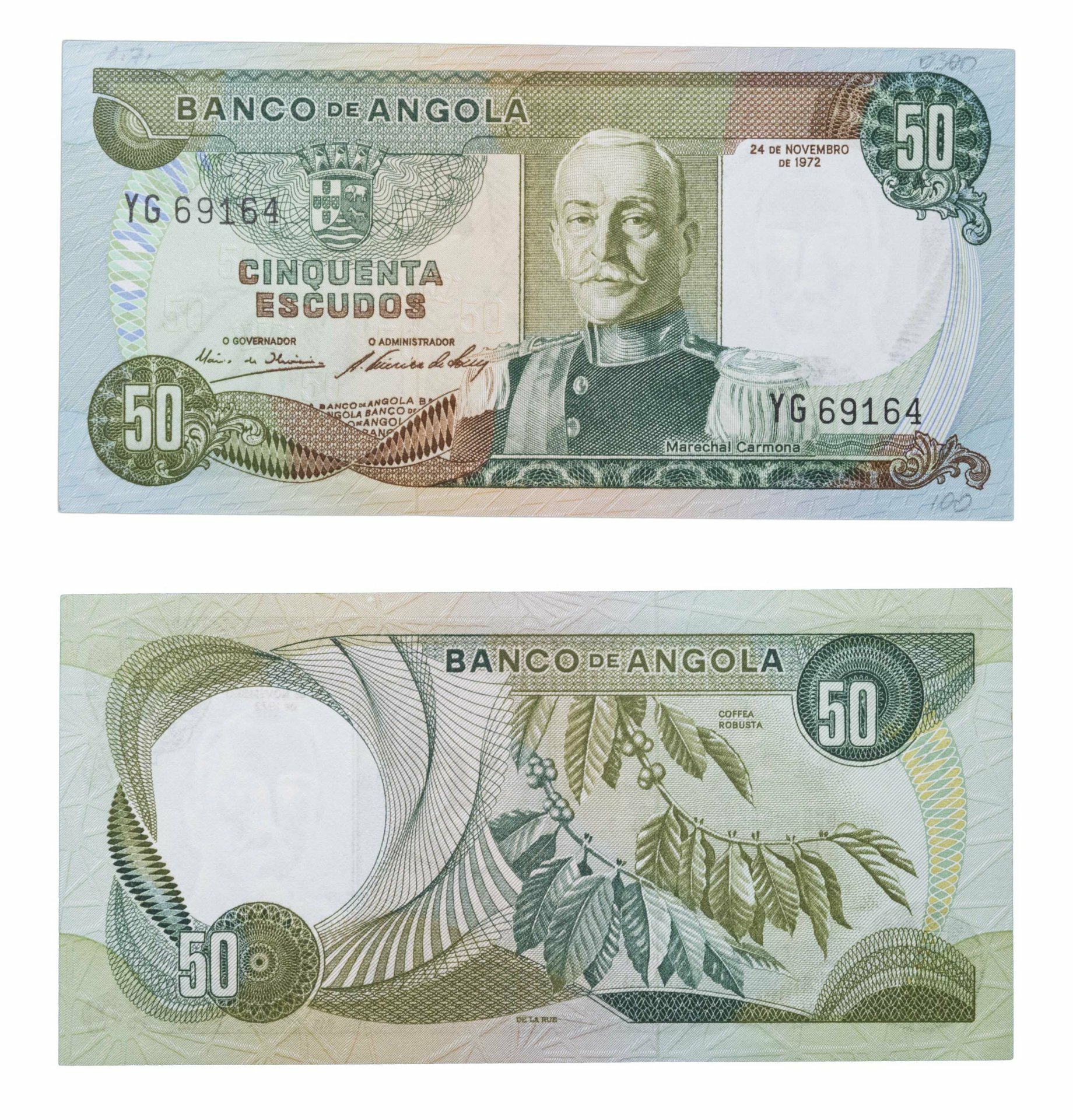 Ангола 50 эскудо 1972