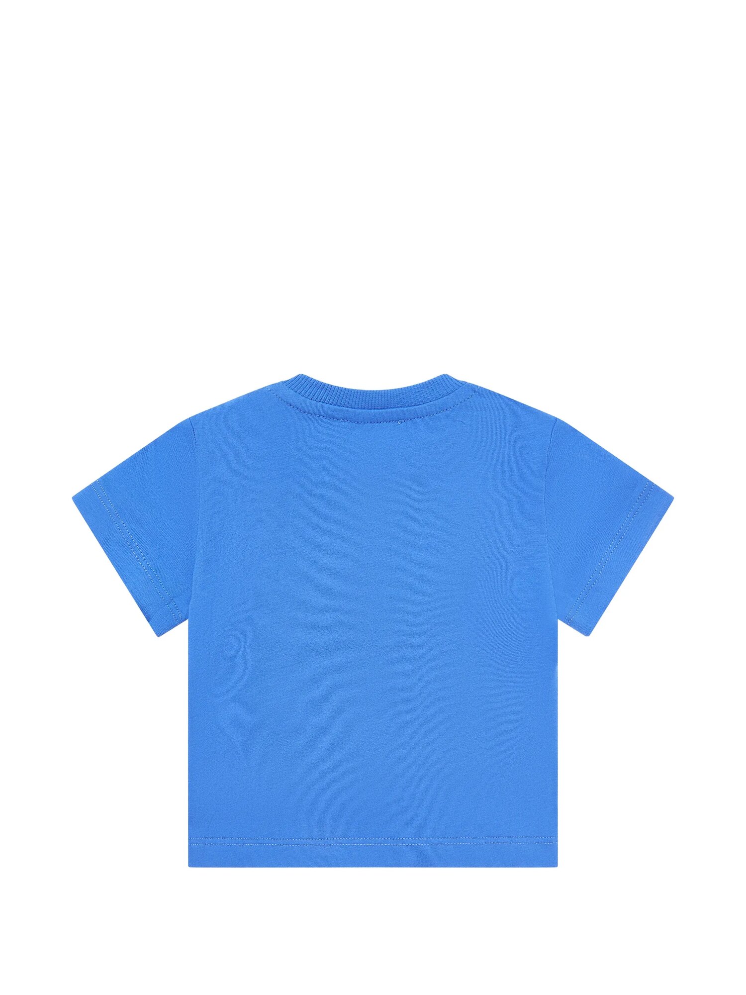 Футболка MOSCHINO Graphic-print T-shirt, размер 60, синий — фото 1