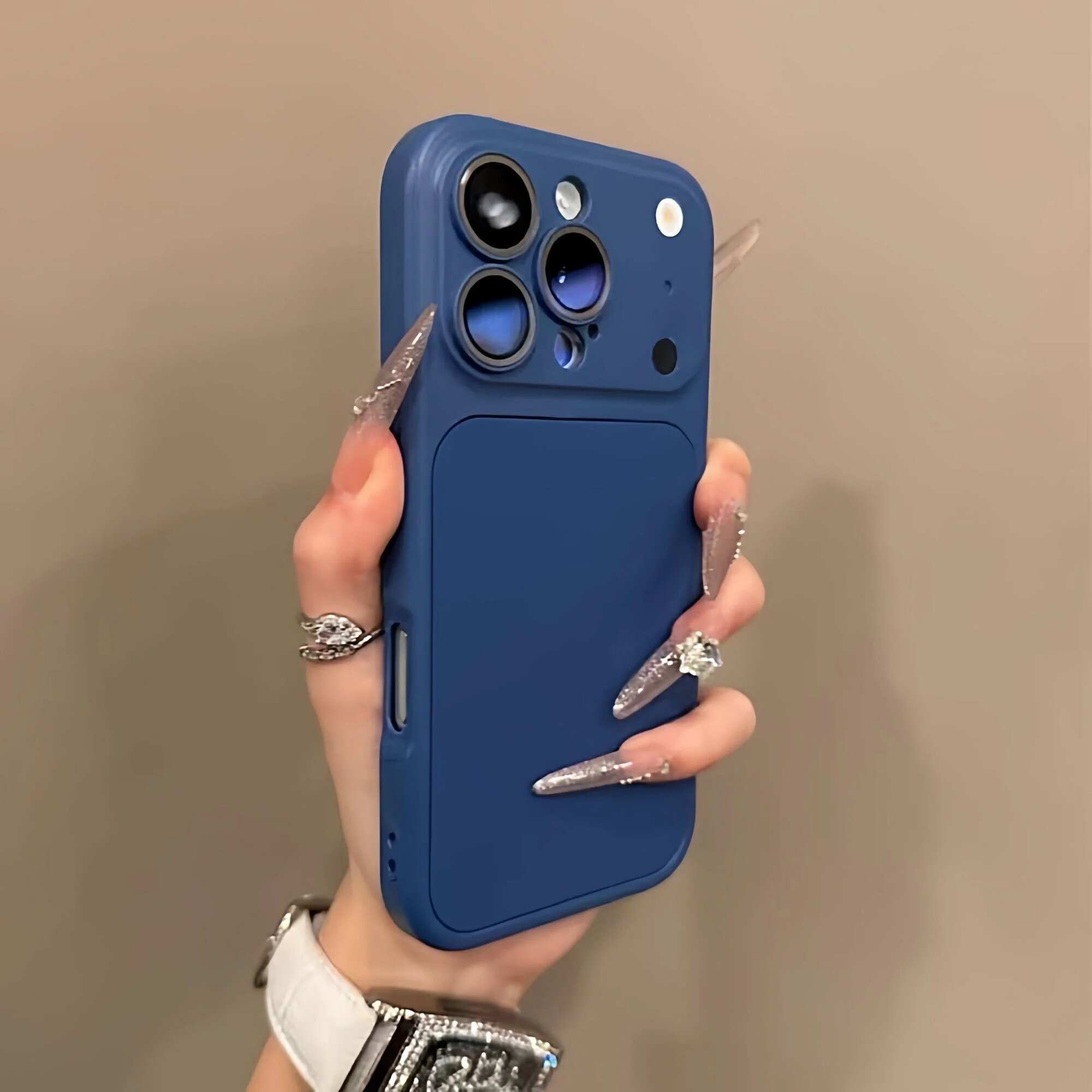 Чехол для iPhone 17 Air, Синий, Dark Green