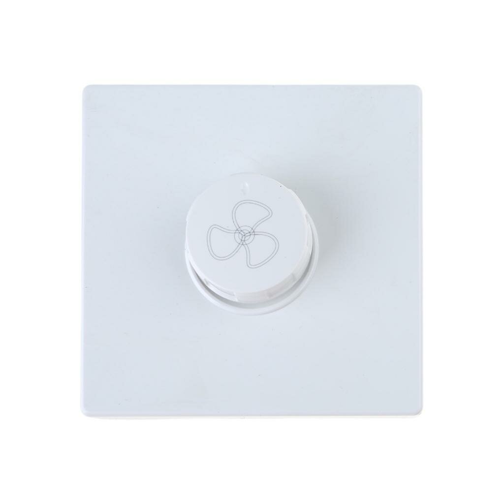 Регулятор скорости встраиваемый Type 86, 5 скоростей, для потолочного вентилятора, Бесступенчатая регулировка скорости