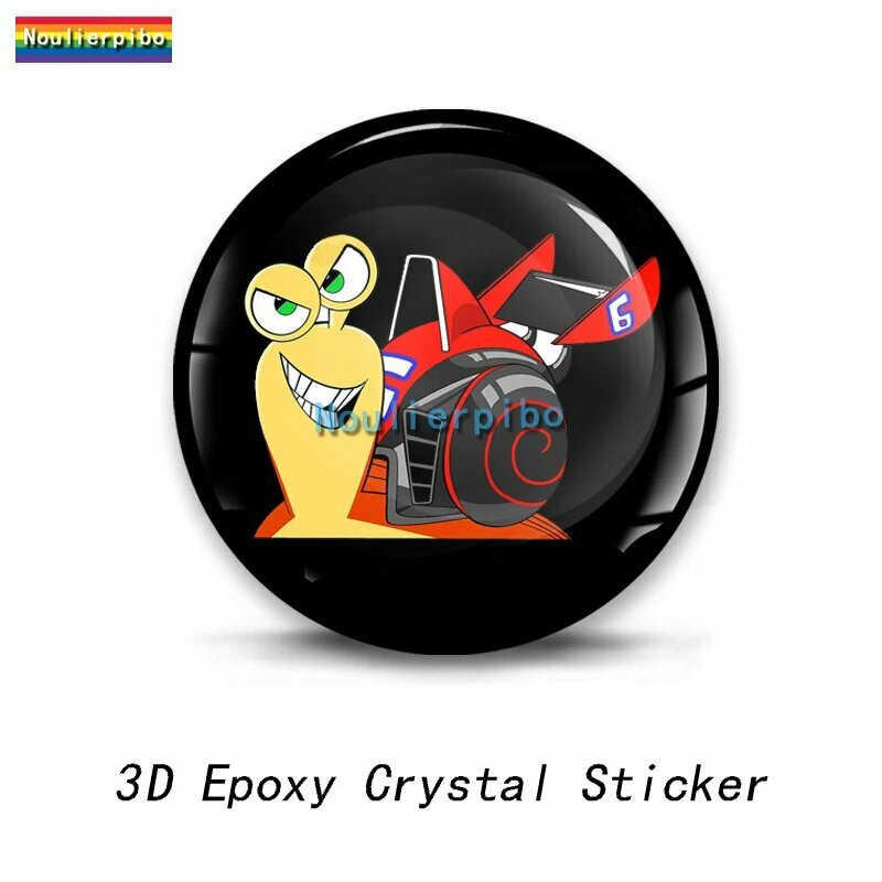 3D наклейка на авто Spitfire Snail, Золотой, 1 piece