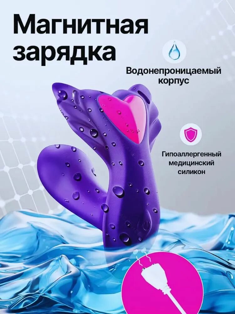 Вибратор для женщин с дистанционным управлением, портативный стимулятор - секс игрушки для взрослых