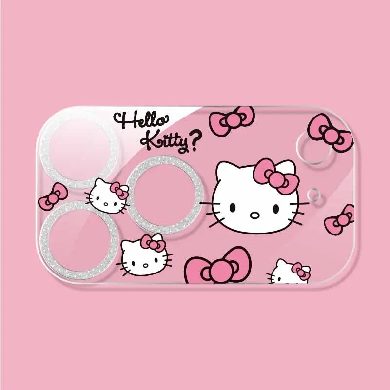 Защитная пленка для объектива камеры iPhone 14 15 16 17 Pro Max Sanrio Cute iPhone17 Про Макс, 4