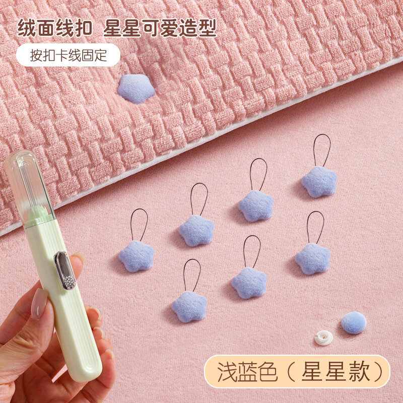 Новый фиксатор для одеял без иглы, противоскользящий, невидимый фиксатор для покрывал, фиксатор для хлопковых одеял, фиксатор для флисовых простыней