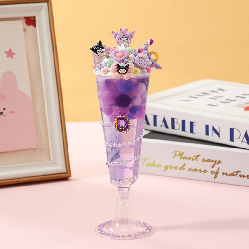 2026 Новейший набор для детей DIY симуляция сокового стакана, набор для изготовления сладких десертов, материал для игрушек