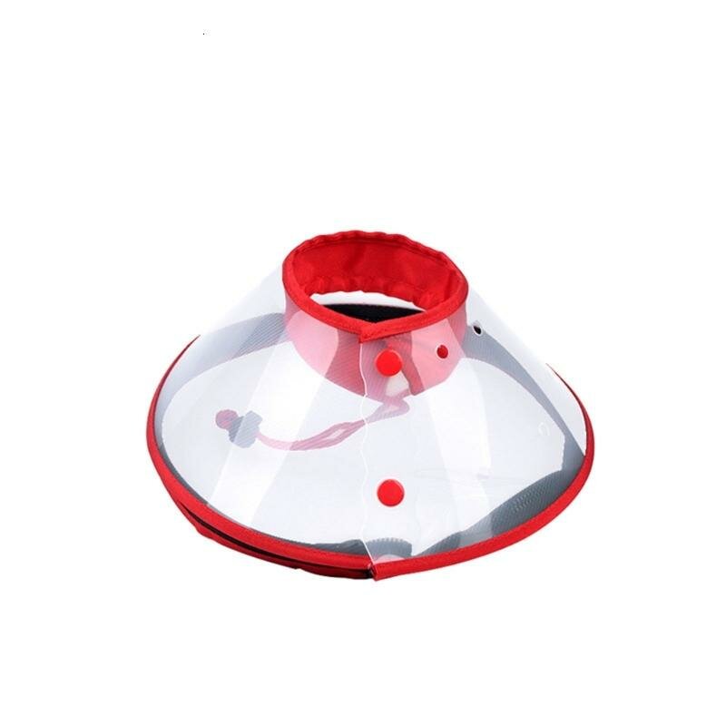 Маска-ошейник для питомца, прозрачная, для безопасности и предотвращения укусов, S
