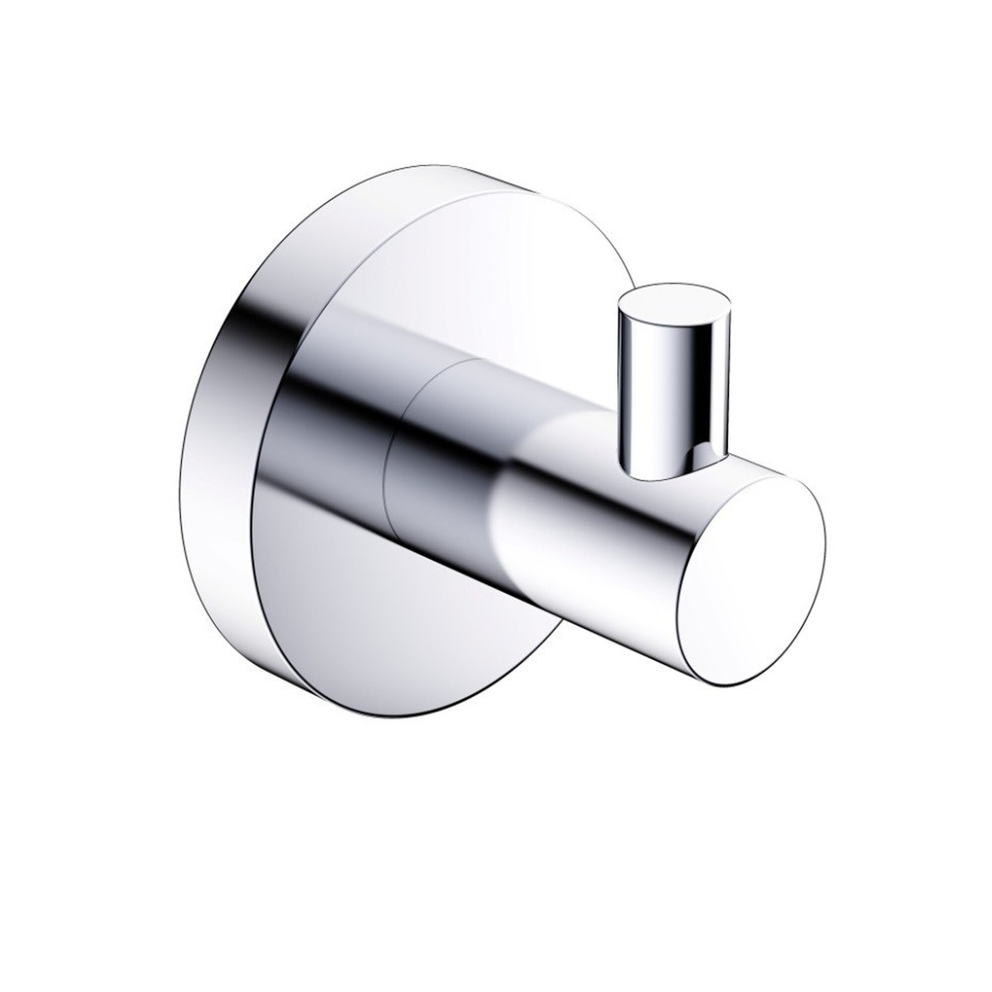 Крючок для ванной AQUAme Trento AQM7201CR, хромированный, современный дизайн