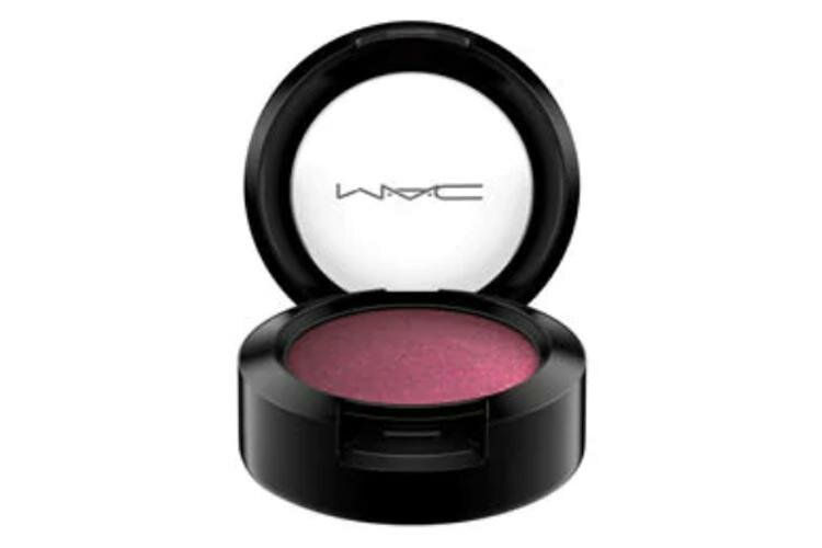 Тени для век женские MAC Fashion Focus Monochrome, оттенок Cranberry Frost, burgundy, 1,5 г, шиммер и матовый финиш