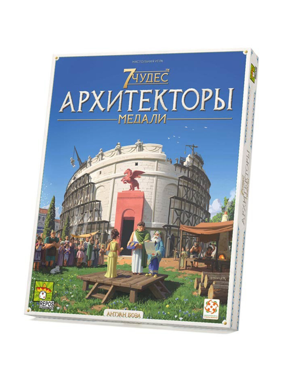 Дополнение для настольной игры Стиль Жизни 7 Чудес. Архитекторы: Медали